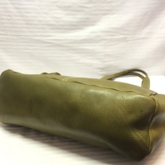Fossil | Bags | Fossil Green Leather Shoulder Bag | Poshmark